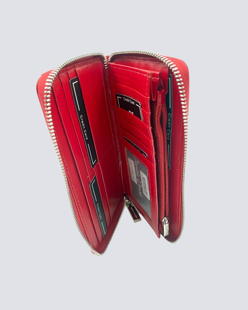 Daniele Donati ženski kožni novčanik - crveni | IN Galanterija