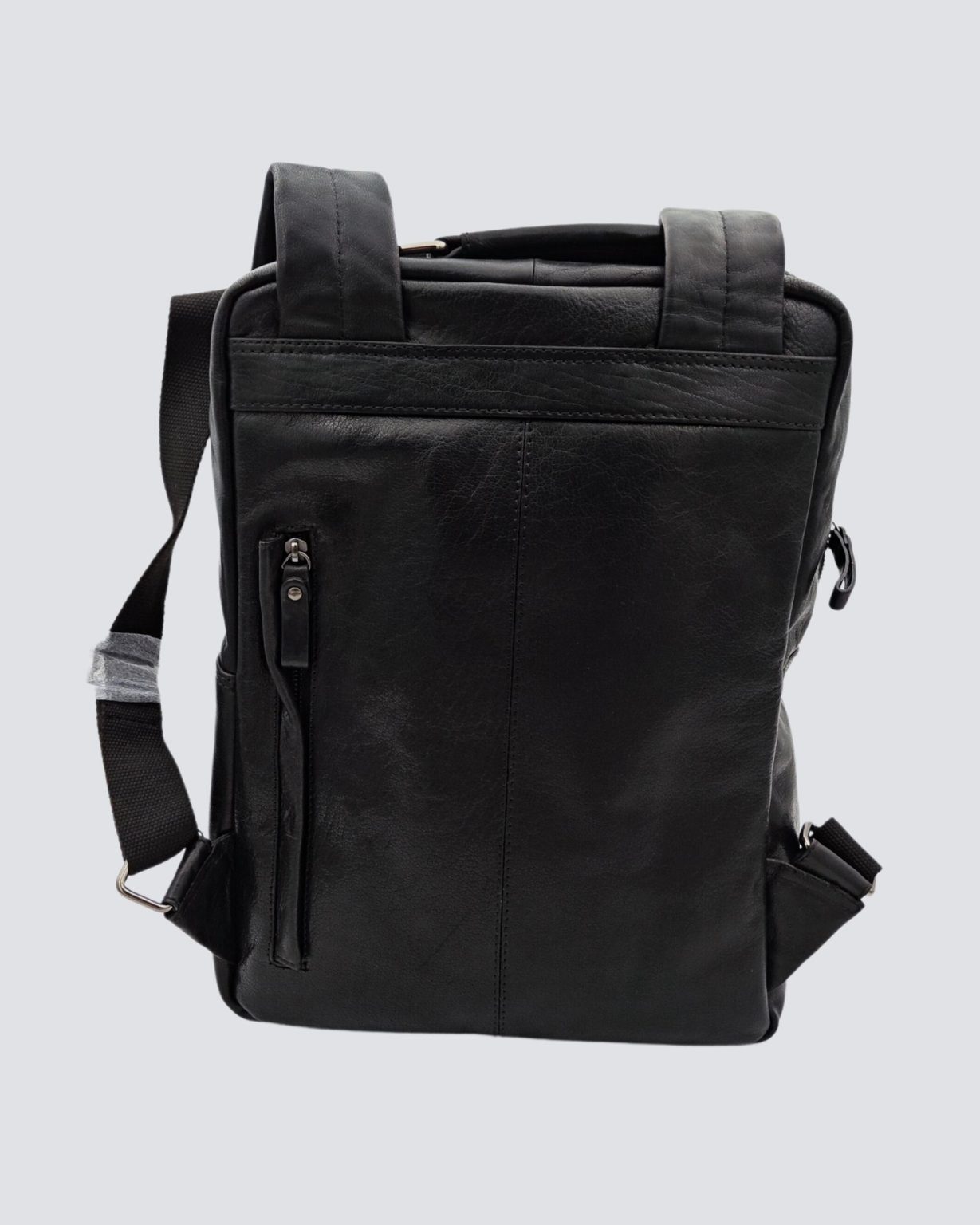 Primehide muški kožni ranac - crni | IN Galanterija